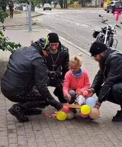 THESE BIKERS MADE MY DAUGHTER SMILE, BUT ONE OF THEM KNEW HER NAME ...