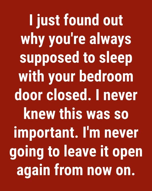 Why Fire Safety Experts Say Sleeping With Your Bedroom Door Closed ...